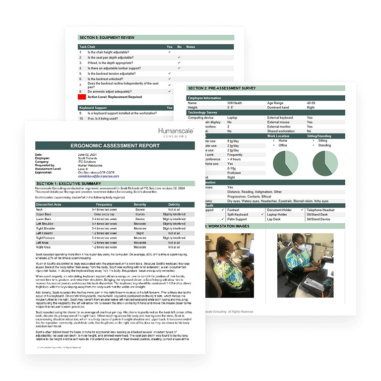 Ergonomics Software ergoIQ | Humanscale Consulting